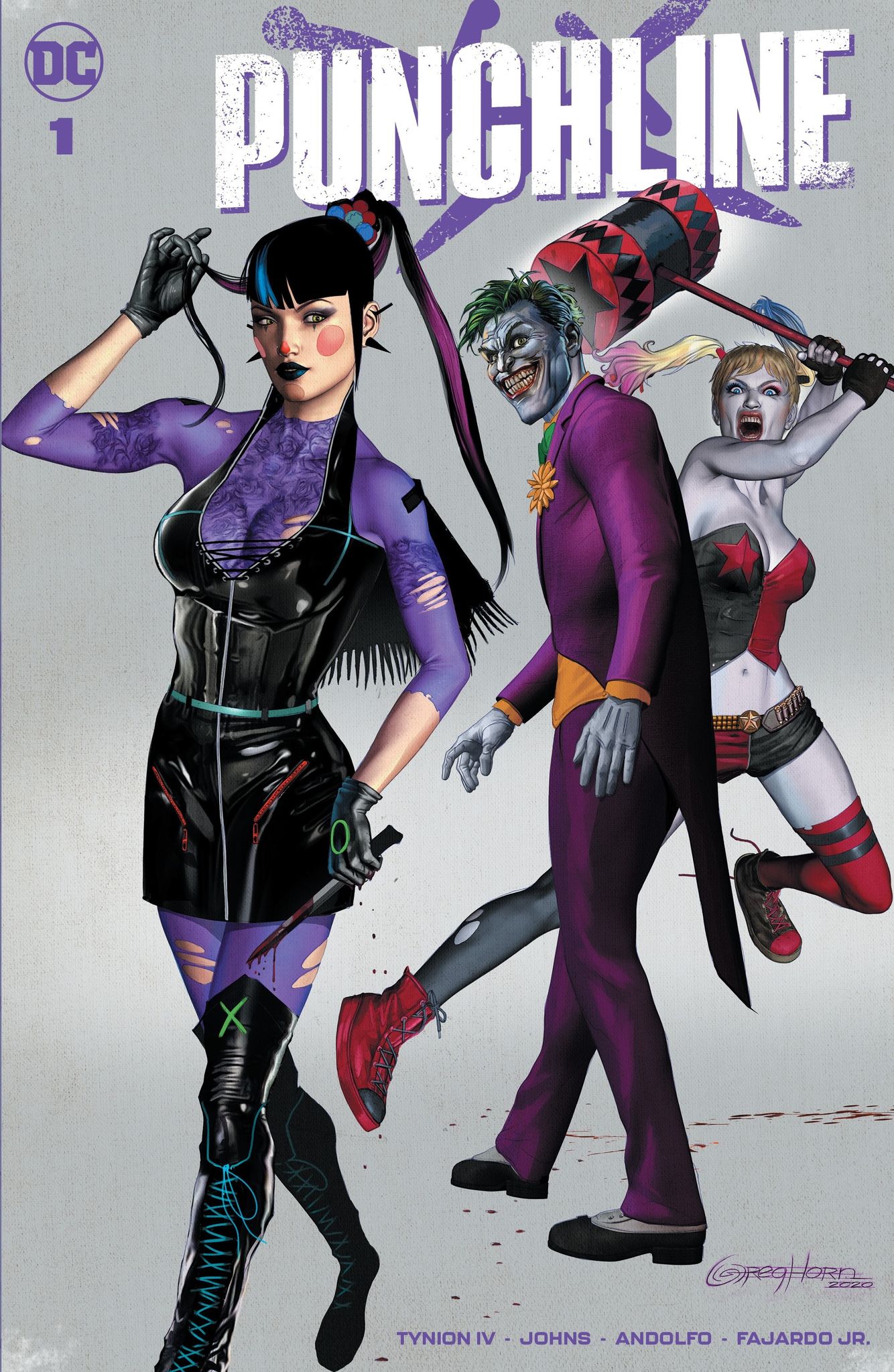 Bird City Comics unveil exclusive Greg Horn covers for DC’s PUNCHLINE ...