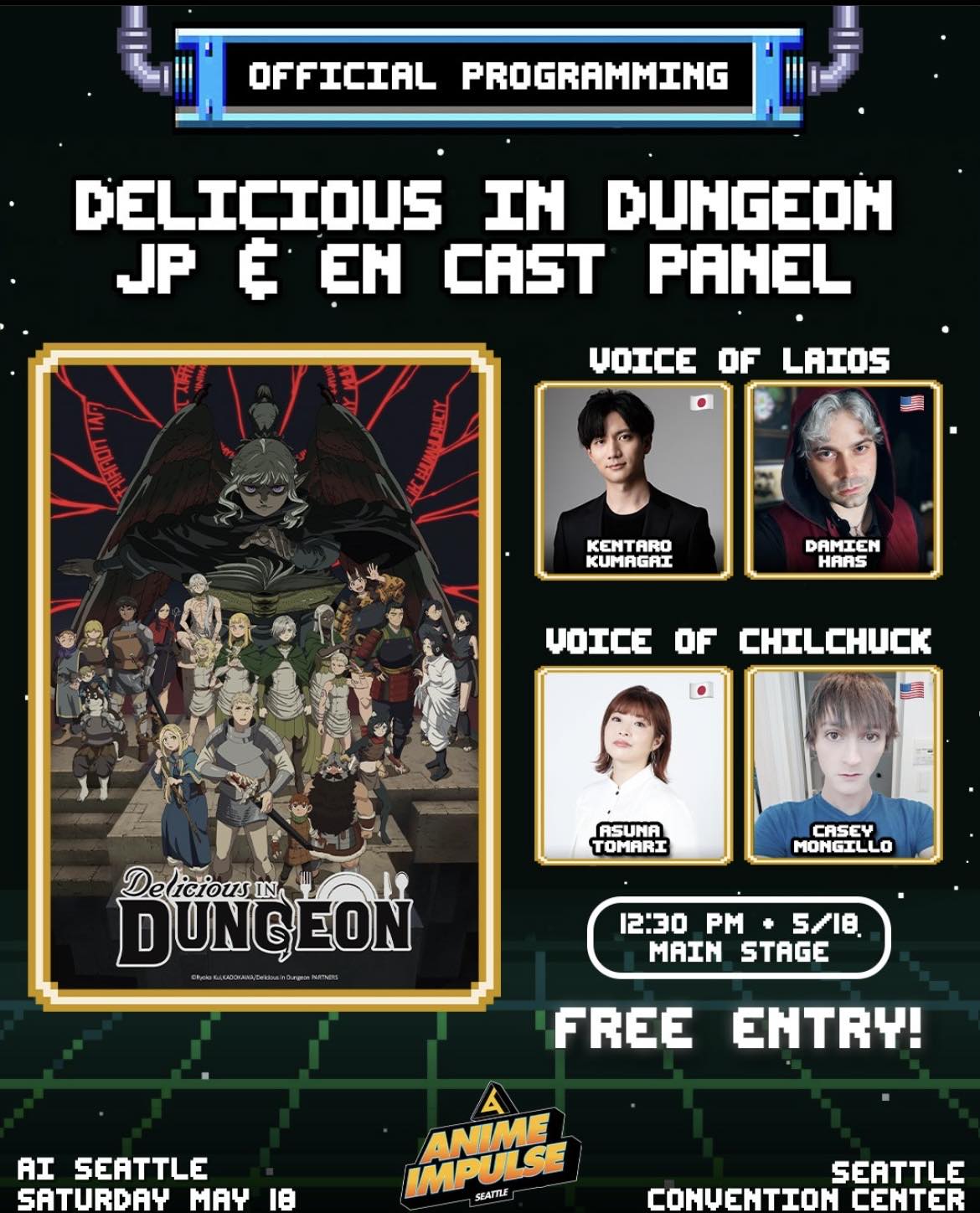 A Delicious Takeover at ANIME Impulse Seattle 2024 | The Convention ...