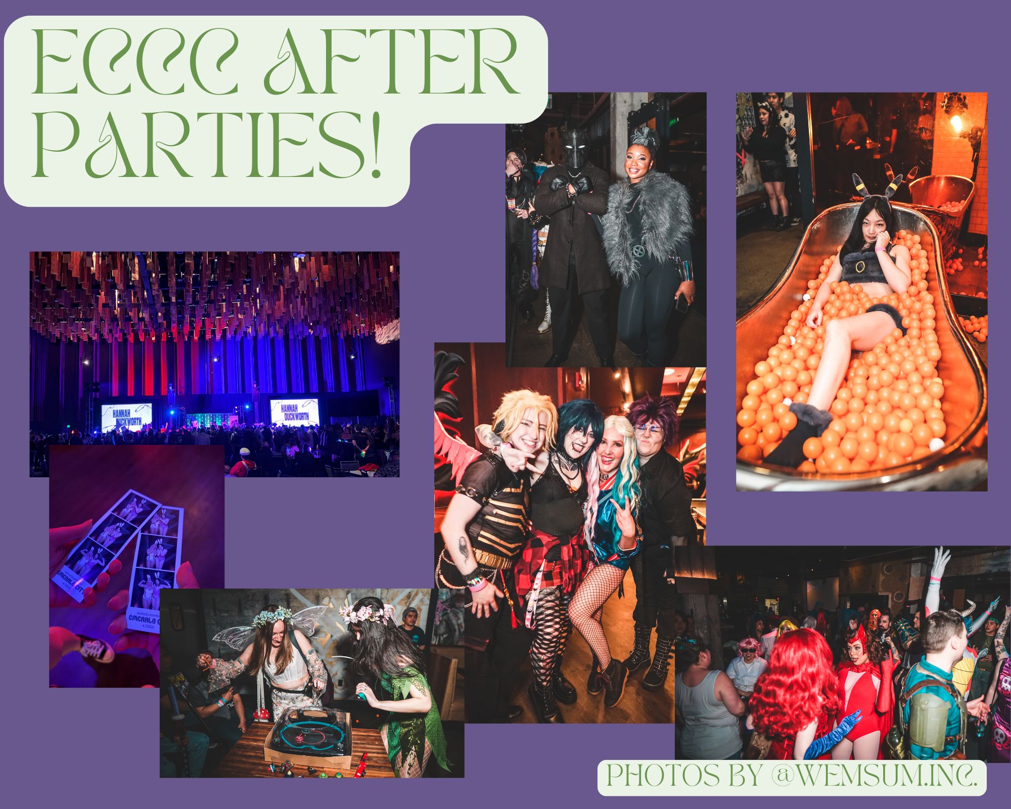 Emerald City Comic Con 2026: ECCC Convention After Parties! | The ...
